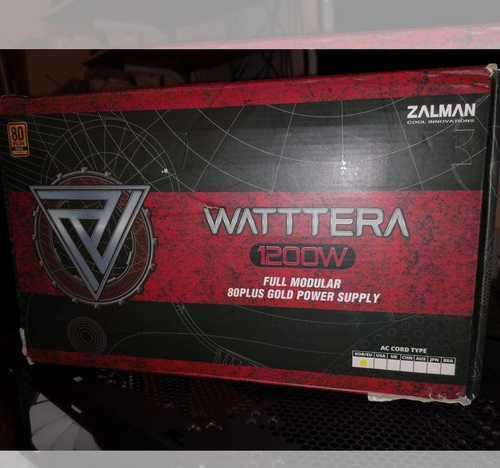 Блок питания zalman wattera