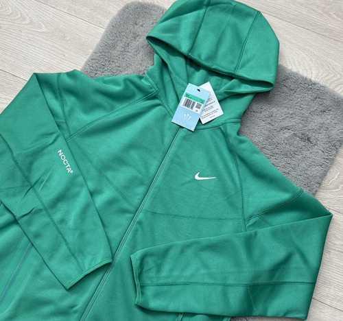 Зип худи nocta nike зелёная