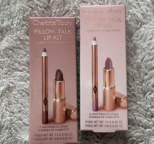 Charlotte Tilbury набор Mini Pillow Talk для губ