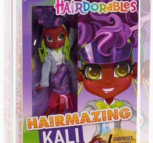 Кукла Hairdorables Hairmazing Kali 28 см фиол