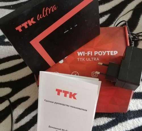 Wi-Fi Роутер ТТК ultra