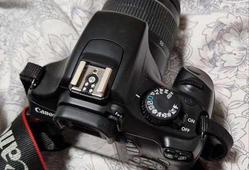 Зеркальный фотоаппарат canon 1100d + 2 объектива