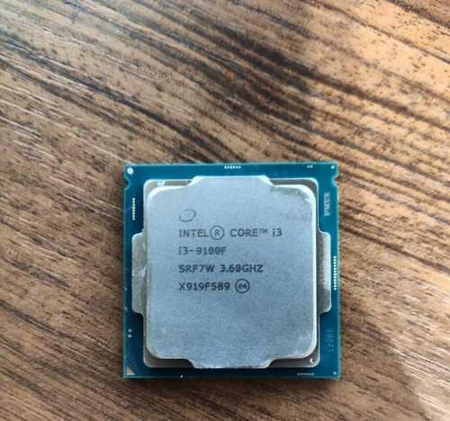 Процессор Intel Core i3 9100F