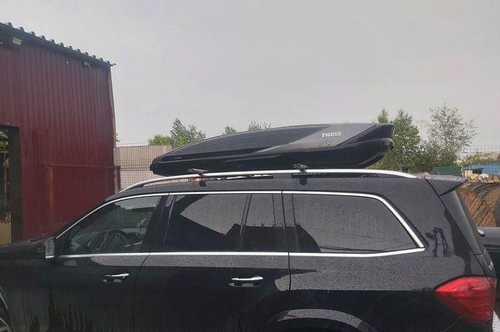 Автобокс Thule Excellence чёрный / серый Х
