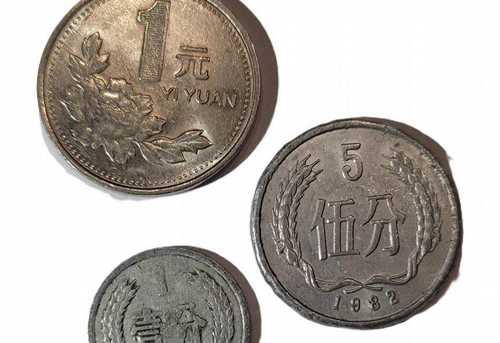 Монеты Китая. Мультилот