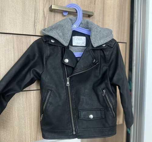 Продам кожаную куртку zara