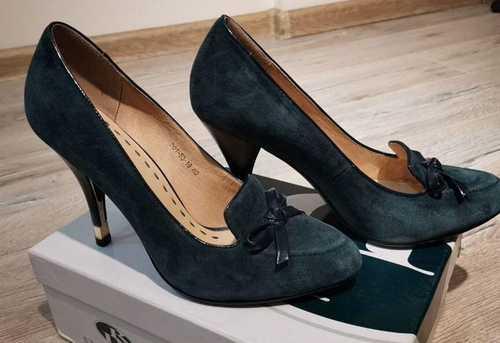Туфли женские замшевые 40 размер