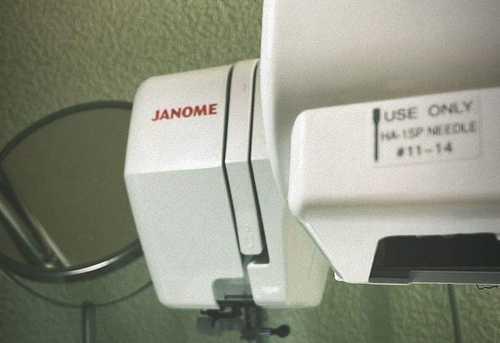 Оверлок janome 210d