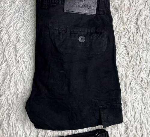 Мужские штаны-джогеры(карго,джинсы) In-Yesir черны