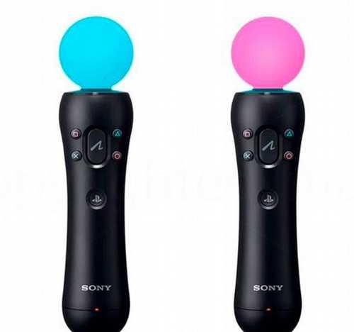 Контроллеры движений PlayStation Move (2 шт.)