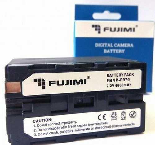 Аккумулятор fujimi fbnp-F970 (6600 mAh)