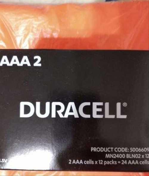 Батарейка алкалиновые Duracell AAA 1,5V