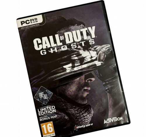 Call of Duty Ghosts Limited зарубеж лицензия бокс