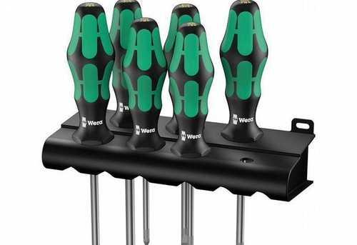 Набор отверток Wera Kraftform Plus Lasertip (6пр)