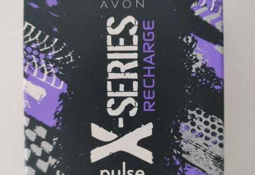 Мужской парфюм Avon x-series pulse recharge