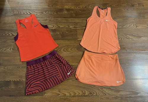 Теннисная майка и юбка Nike б/у