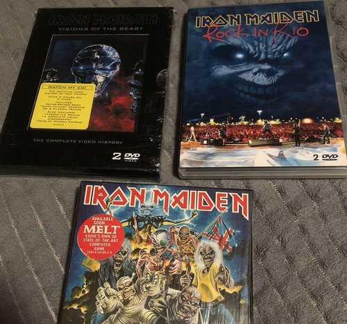 Iron maiden (одним лотом) cd dvd