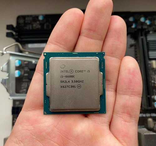 Процессор i5 6600k lga1151