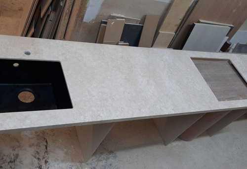 Столешница для кухни из искусственного камня