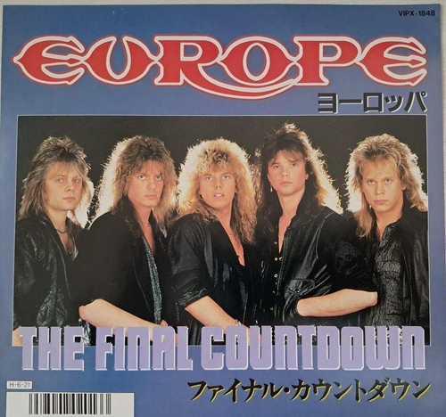 CD Europe – The Final Countdown NM Japan (1986 год