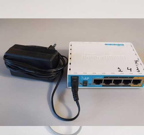 Роутер mikrotik hAP series