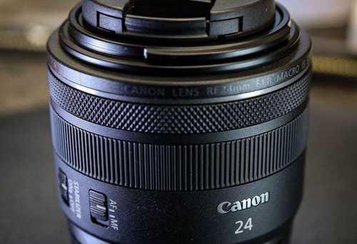 Объектив Canon RF 24mm F1.8 Мaсrо IS STM