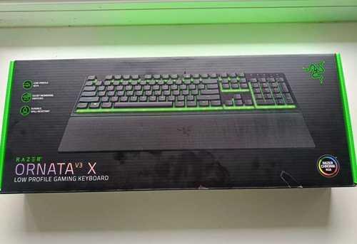 Новая игровая клавиатура Razer Ornata V3 X Black