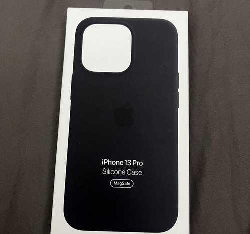 iPhone 13 Pro silicone case midnight оригинал