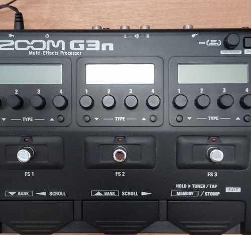 Гитарный процессор zoom g3n