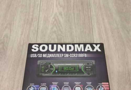 Soundmax SM-CCR3188FB USB - автомагнитола. Новая