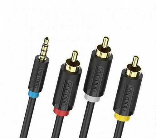 Vention аудио Jack 3,5 mm M / 3RCA M