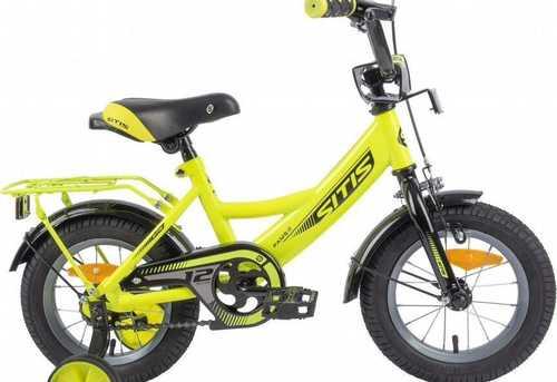 Велосипед sitis pams 12" (2023) Yellow Mos512