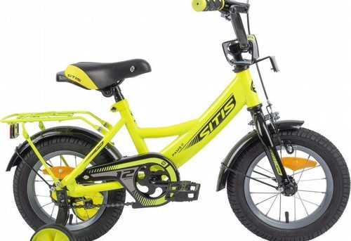 Велосипед sitis pams 12" (2023) Yellow Mos512