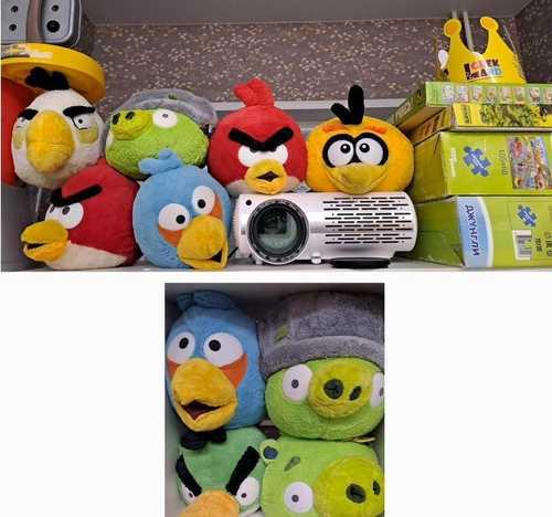 Мягкие игрушки Angry birds