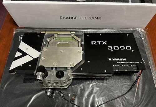 Видеокарта RTX 3090 suprim X с водоблоком