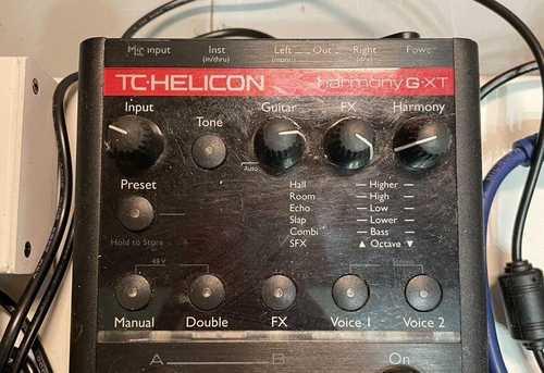 Вокальный процессор tc helicon harmony g xt