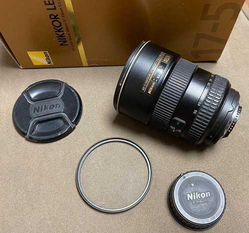 Nikon af-s nikkor 17-55 mm 1:2.8 G ED DX