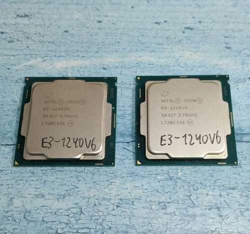 Процессор Intel Xeon E3-1240V6 (LGA 1151)