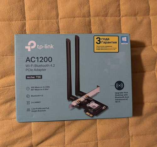 Wi-fi адаптер   bluetooth TP-link Archer T5e