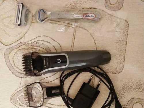 Бритва Philips series 3000, станок Gillette