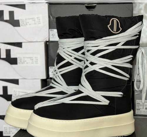 В наличии Rick Owens x Moncler Bigrocks stiefel