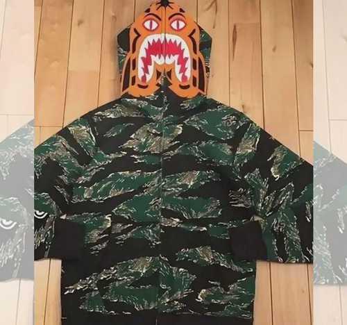 Зип худи bape tiger