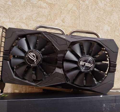 Видеокарта Rx 560.4 gb asus Strix