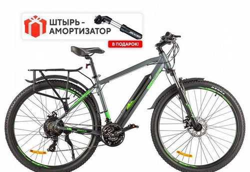 Электровелосипед Eltreco Ultra MAX PRO Серо-зелены