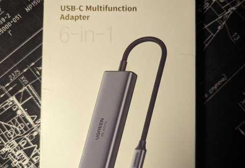 Type-C хаб-концентратор hdmi, usb, sd