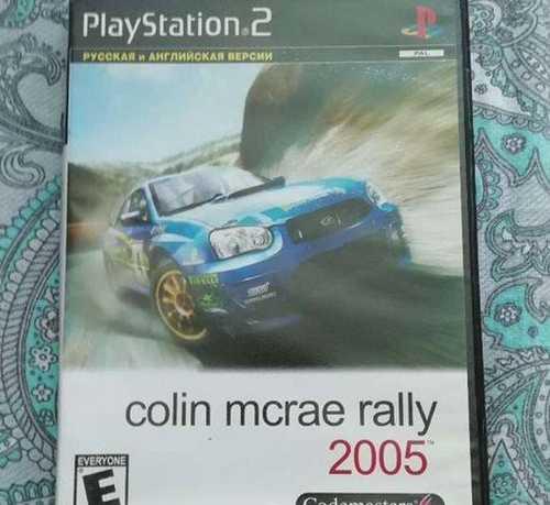 Игра для PS2 Colin mcrae rally 2005