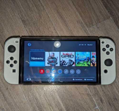 Nintendo switch oled прошитая 512 gb