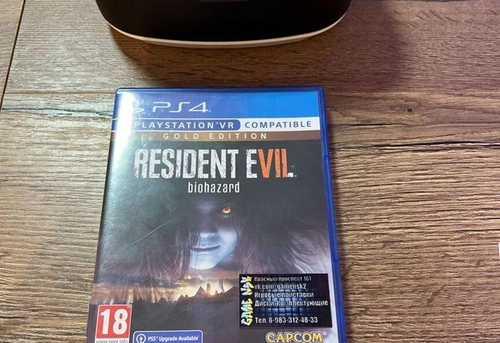 Игра для ps4 Resident evil 7 cold edition VR
