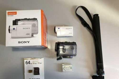 Экшн камера Sony fdr x3000 + комплектующие