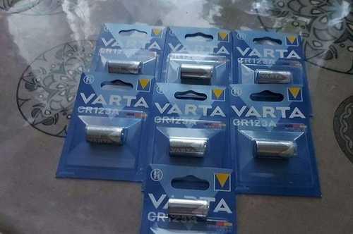 Батарейка varta CR 123A